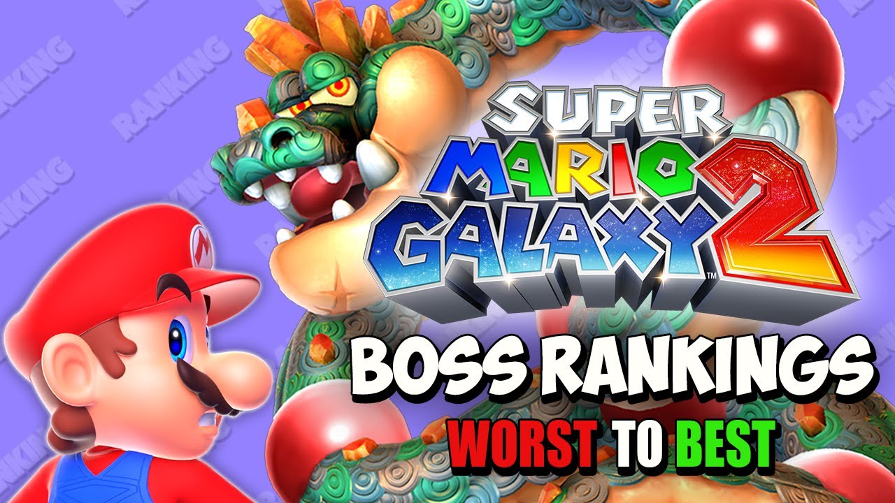 Every Super Mario Galaxy 2 Boss Ranked from WORST to BEST! - YouTube
