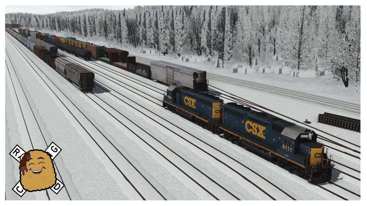 Snow Creek - Trainz 22 Christmas Showcase - YouTube