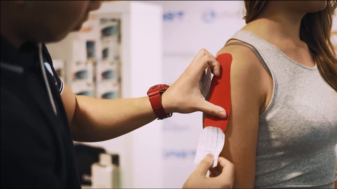 DonJoy K-Tape for Shoulder Injury - Back in Focus - YouTube
