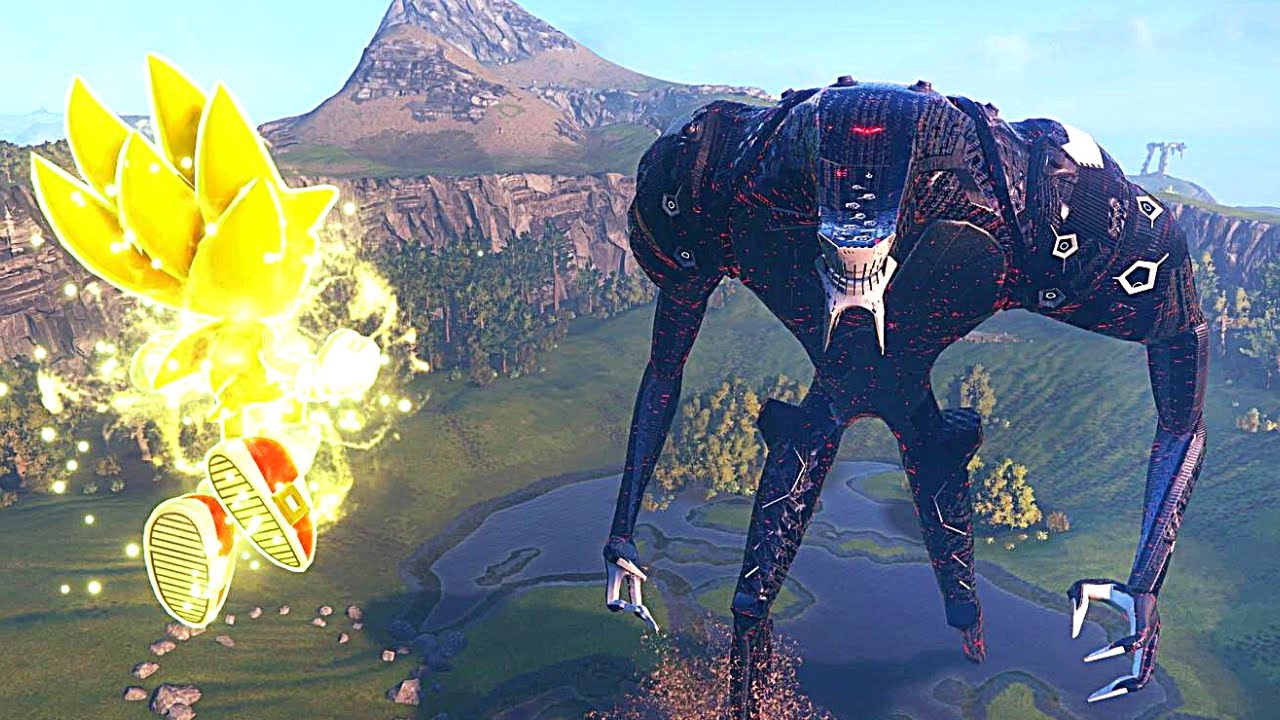 Sonic VS. The Titan - Sonic Frontiers (HD 60 FPS) - YouTube