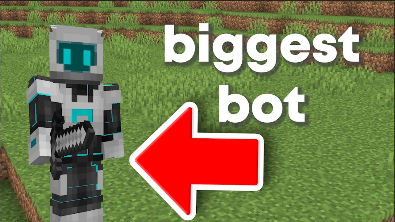 Minecraft's Two Biggest Robots Fight - YouTube