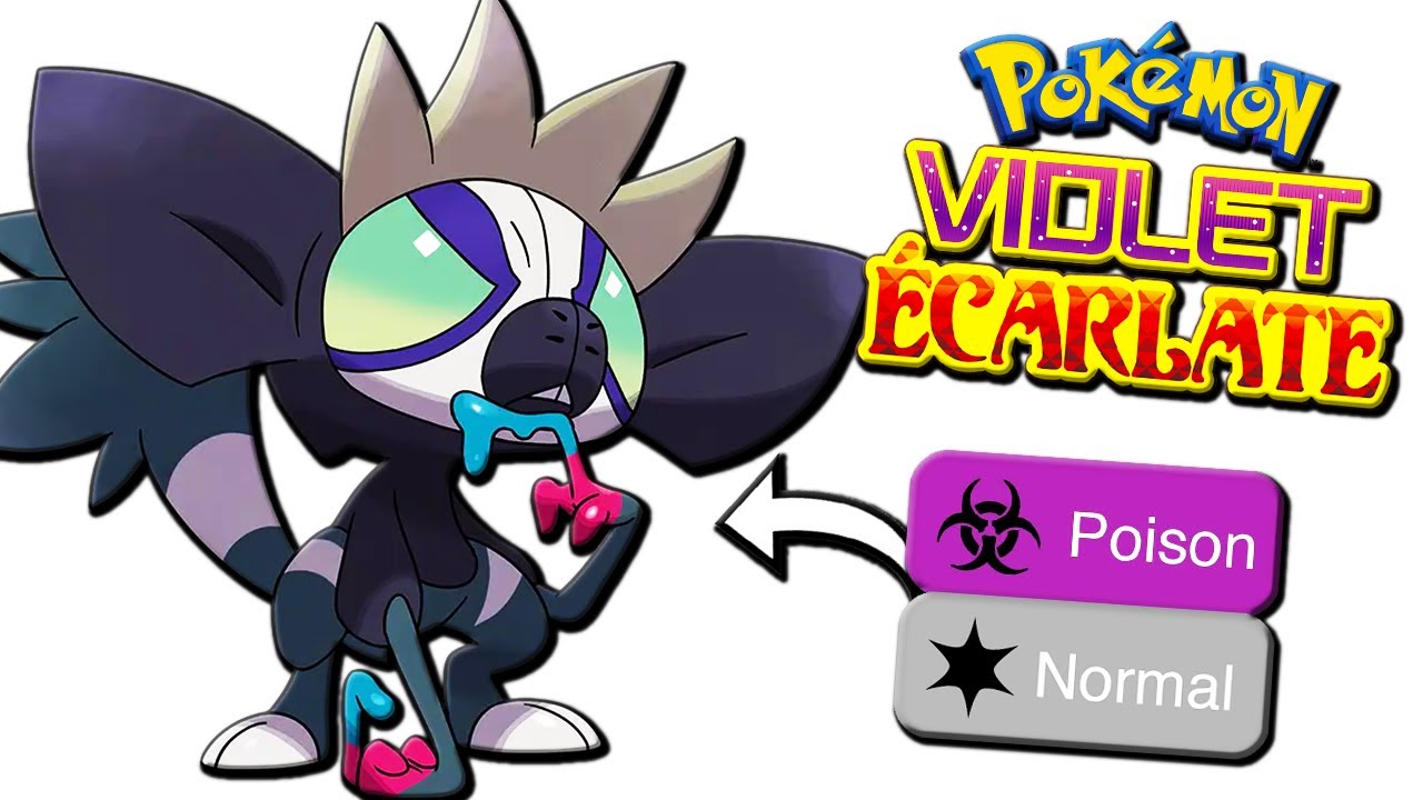 NOUVEAU POKÉMON, LE PREMIER TYPE POISON/NORMAL DU JEU ! - Pokémon ...