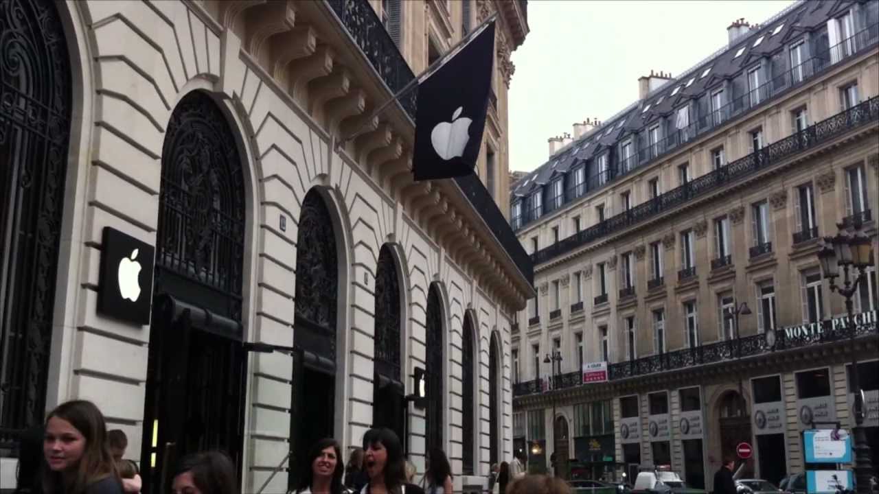 Apple Store - Opera [París, FRANCIA] - YouTube