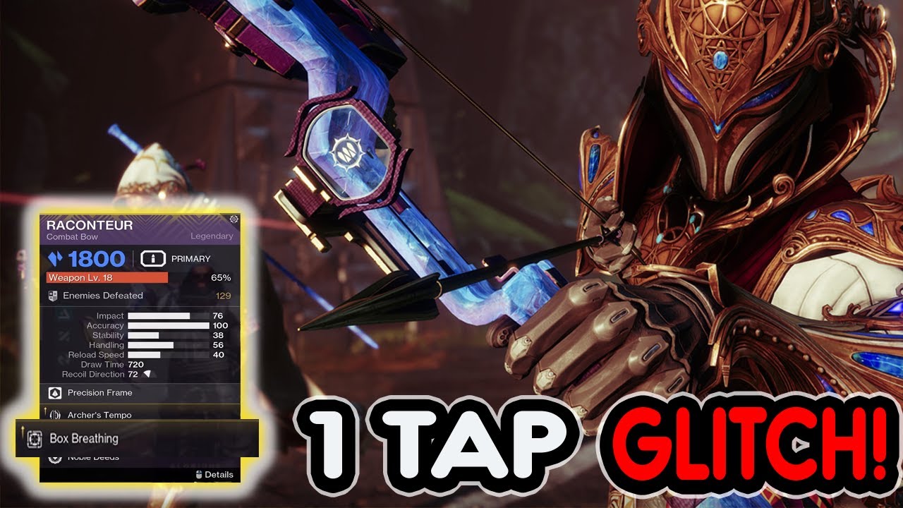 THE MOST BROKEN GLITCH WEAPON IN PvP RIGHT NOW IS THE 1 TAP BOW ...