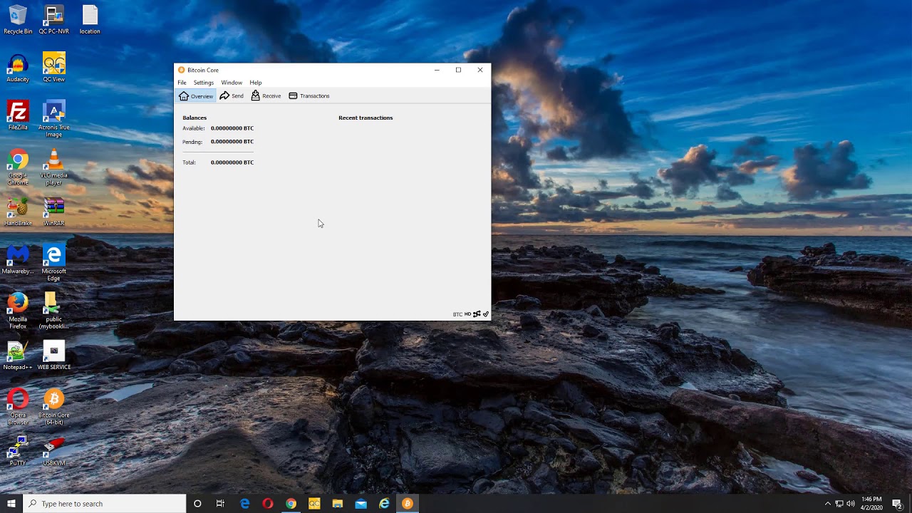 Creating a NEW (ANOTHER) BitCoin Desktop Wallet - April 2020 - YouTube