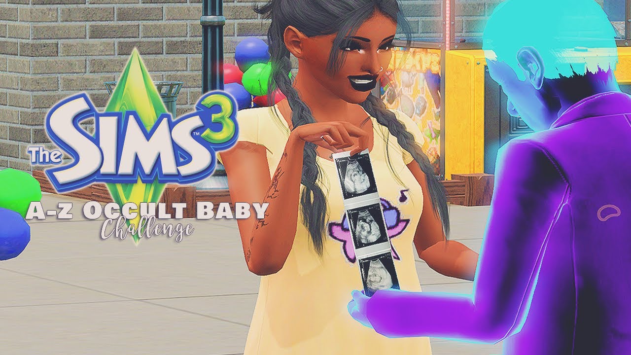 GONE INTO LABOR//A-Z OCCULT BABY CHALLENGE//THE SIMS 3 #2 - YouTube