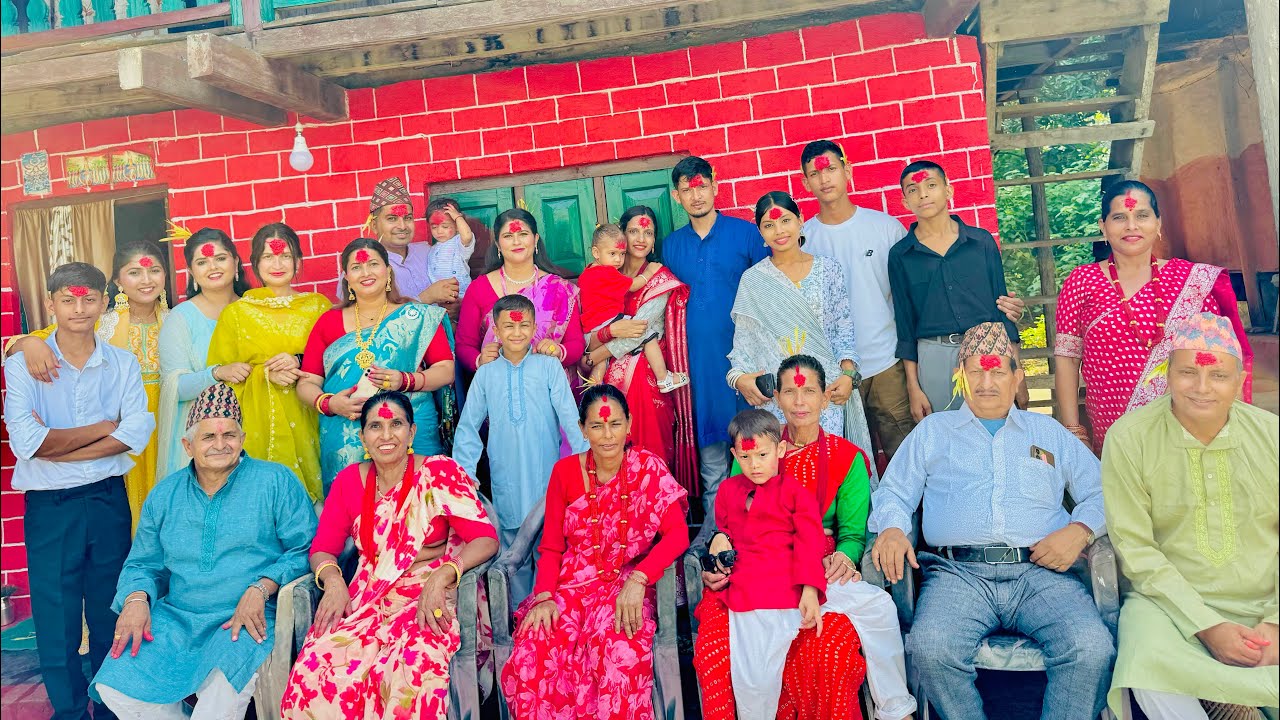 Dashain Vibes 2081 🙏 ️ #dashain_special #happyfamily - YouTube