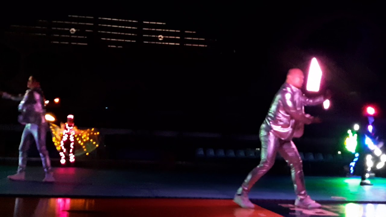 Electrofire LED Dancers Finale Act Branding - YouTube