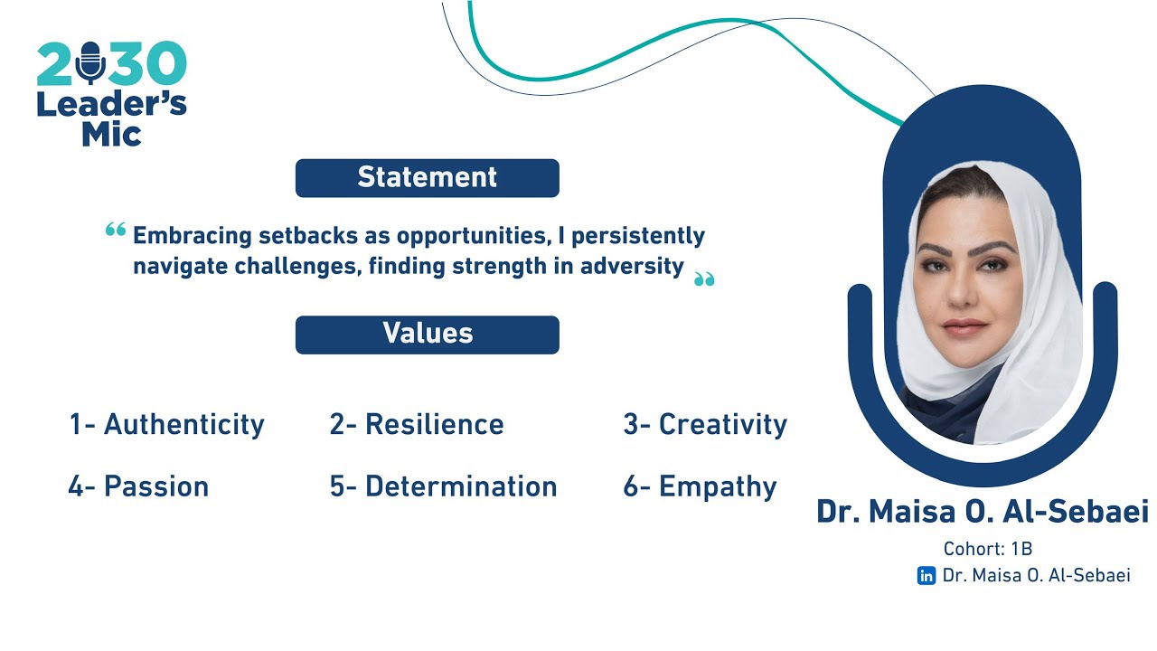 Deep dive with Misk 2030 leaders 18th session with esteemed guest Dr ...