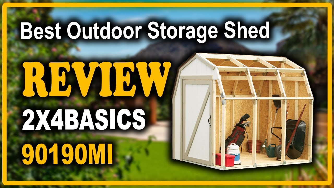 2x4basics 90190MI Custom Shed Kit Review - Best Outdoor Sheds For ...