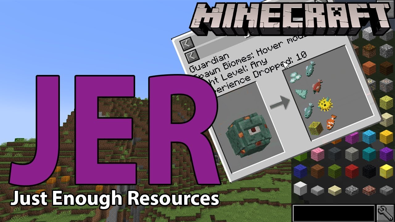 How To Get Just Enough Resources How To Install JER In Minecraft 1 18 1 How To Get Just Enough Resources How To Install JER In Minecraft 1 18 1