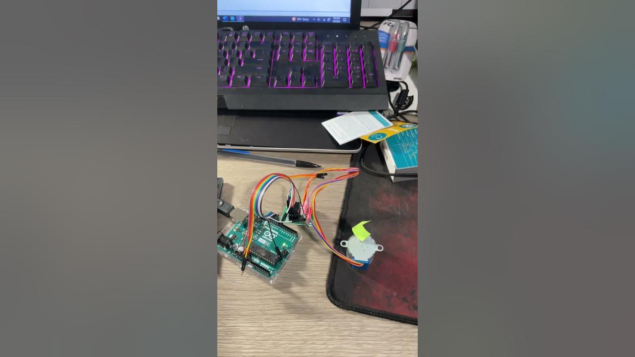 EGR215: Controlling a stepper motor with IDE and MATLAB - YouTube