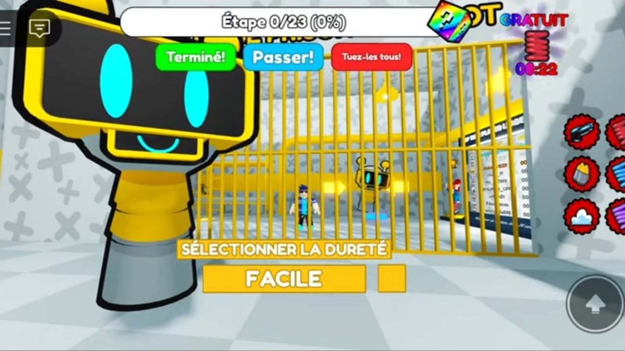 la prison de fun bot in roblox|الهروب من سجن الروبوت المرح - YouTube