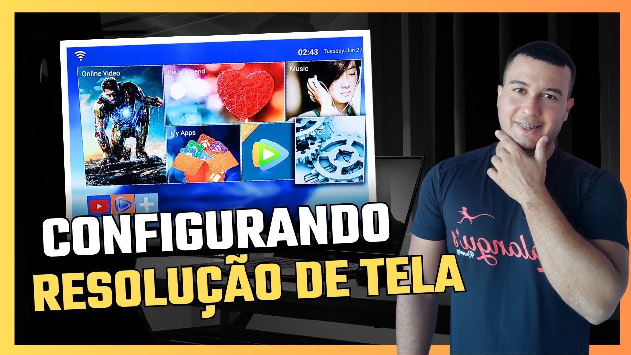 Configurando a Resolução de Tela na TV Box MXQ Pro 4K 5G - YouTube