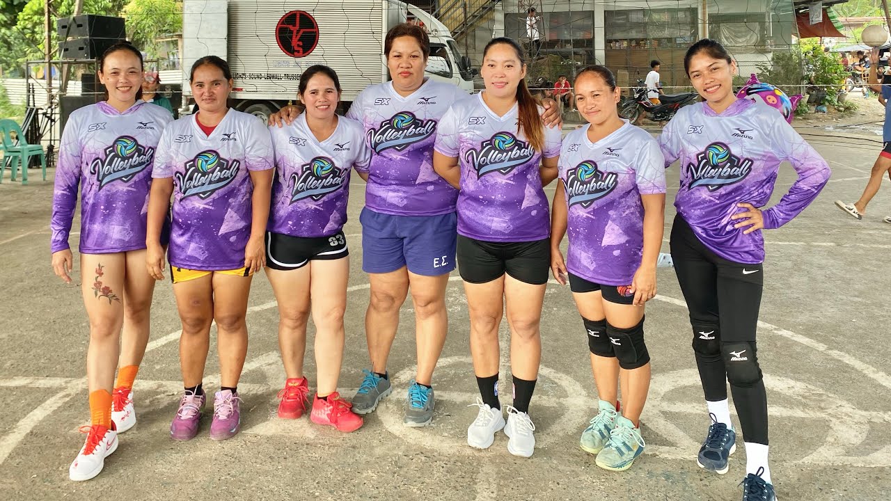 CALLAWA VOLLEYBALL LEAGUE (pink vs violet set 2) - YouTube
