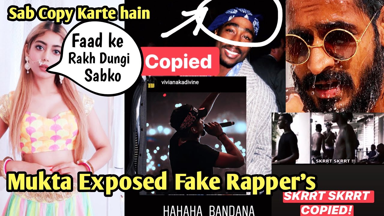 Mukta Exposed Emiway And Devine With Proof | Mukta Exposes Fake Rapper ...