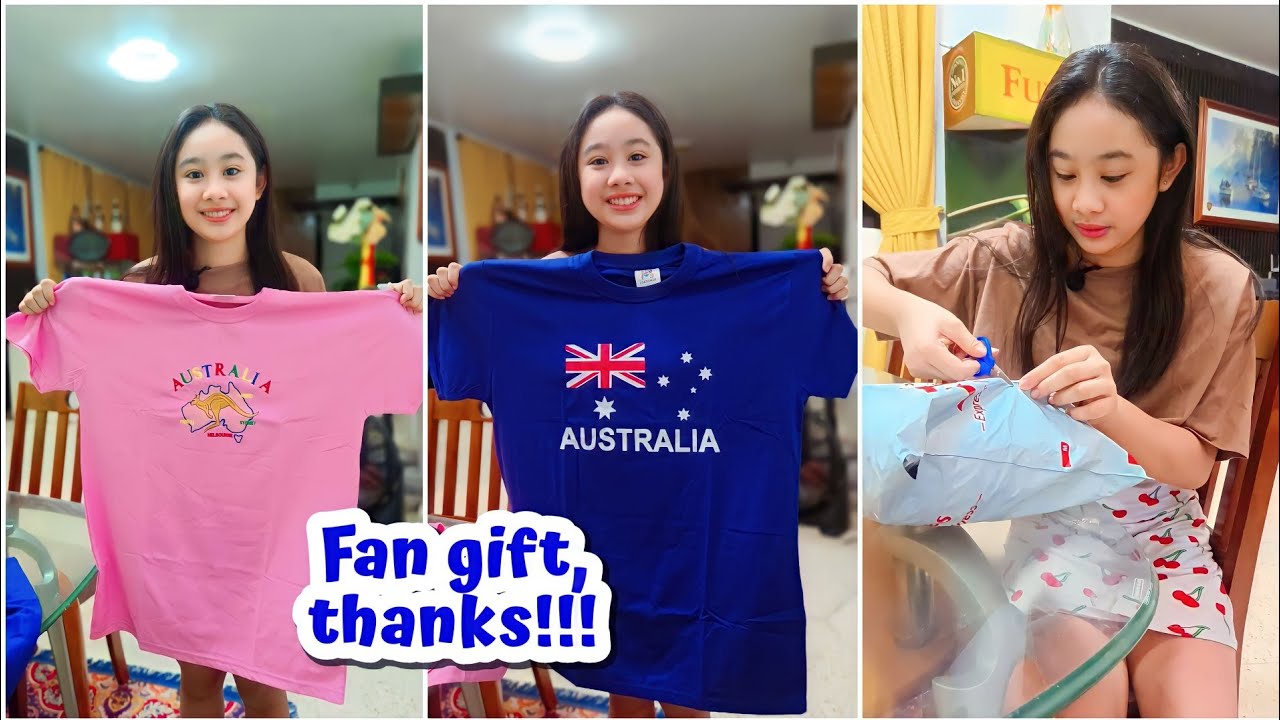 I just got a package from a fan, appreciation video only, thank you God ...