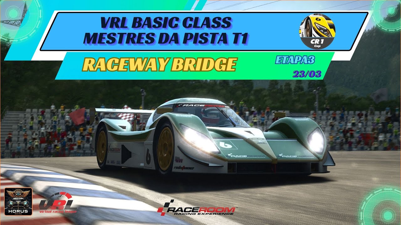 VRL BASIC CLASS MESTRES DA PISTA T1 - RACEWAY BRIDGE - AQUILA CR1 ...