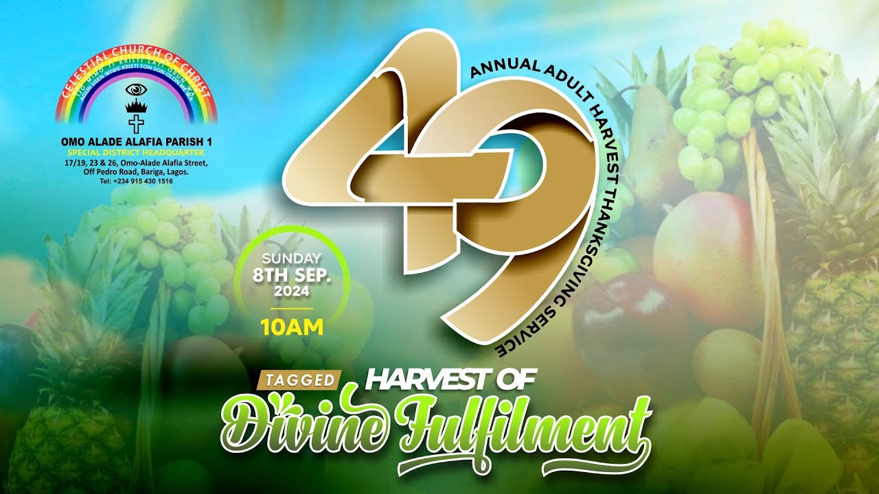 9TH EDITION OF THE NEW MOON SERVICE, 2024. - YouTube