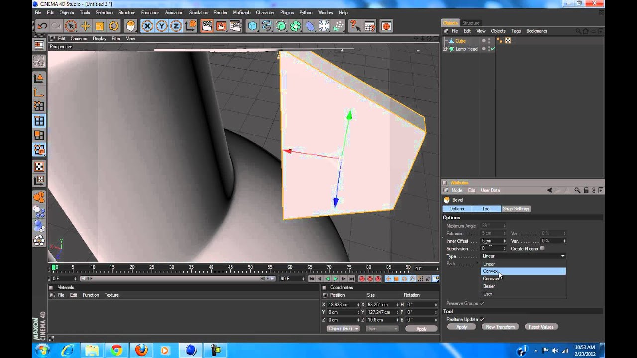 Pixar Lamp Tutorial Using Cinema 4D Part 1/2 - YouTube