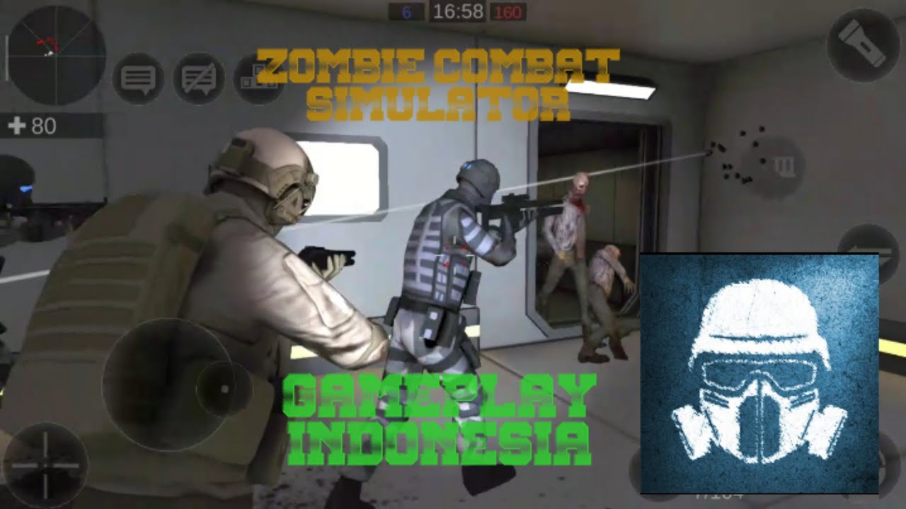 Zombie combat simulator Indonesia-part 1 - YouTube
