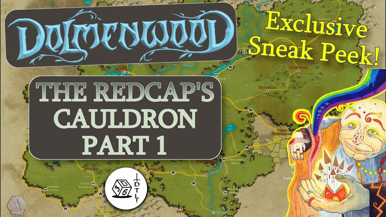 The Redcap's Cauldron Part 1 - Dolmenwood TTRPG Exclusive Sneak Preview ...