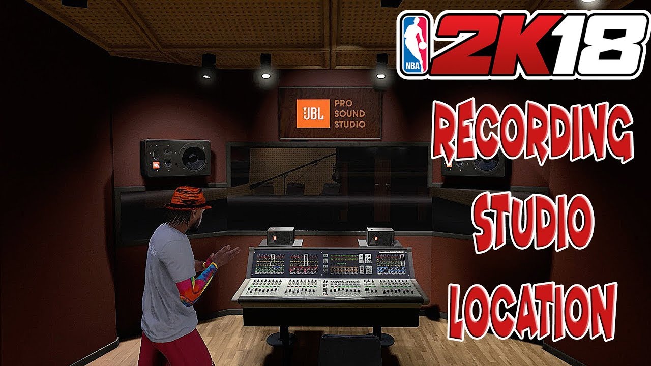 NBA 2K18 RECORDING STUDIO LOCATION - RECORDING STUDIO OBJECTIVE - YouTube