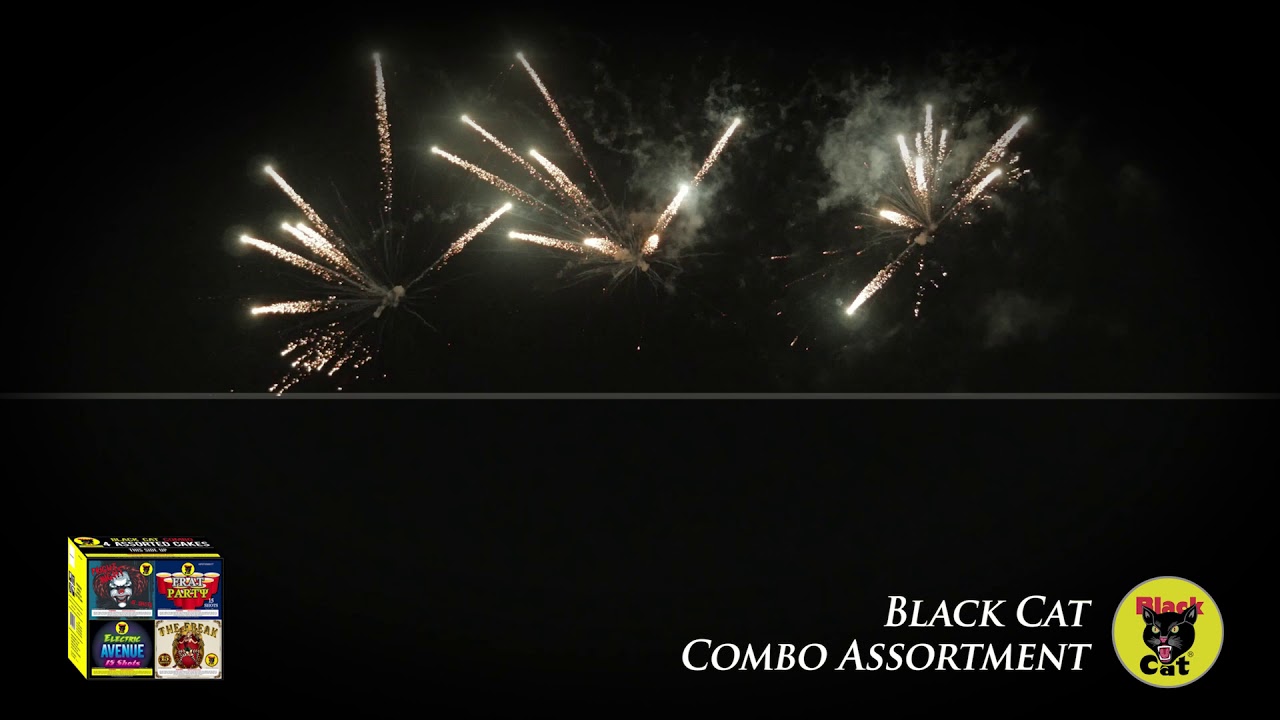 Black Cat Fireworks Assortment