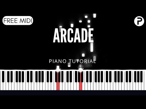 Arcade Piano Tutorial Instrumental Cover | Duncan Laurence - YouTube