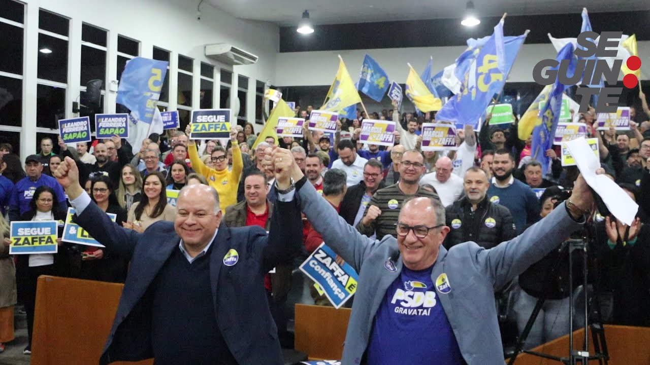 SEGUINTE TV | Convenção lança Zaffa-Levi em frentão com Dimas deputado ...