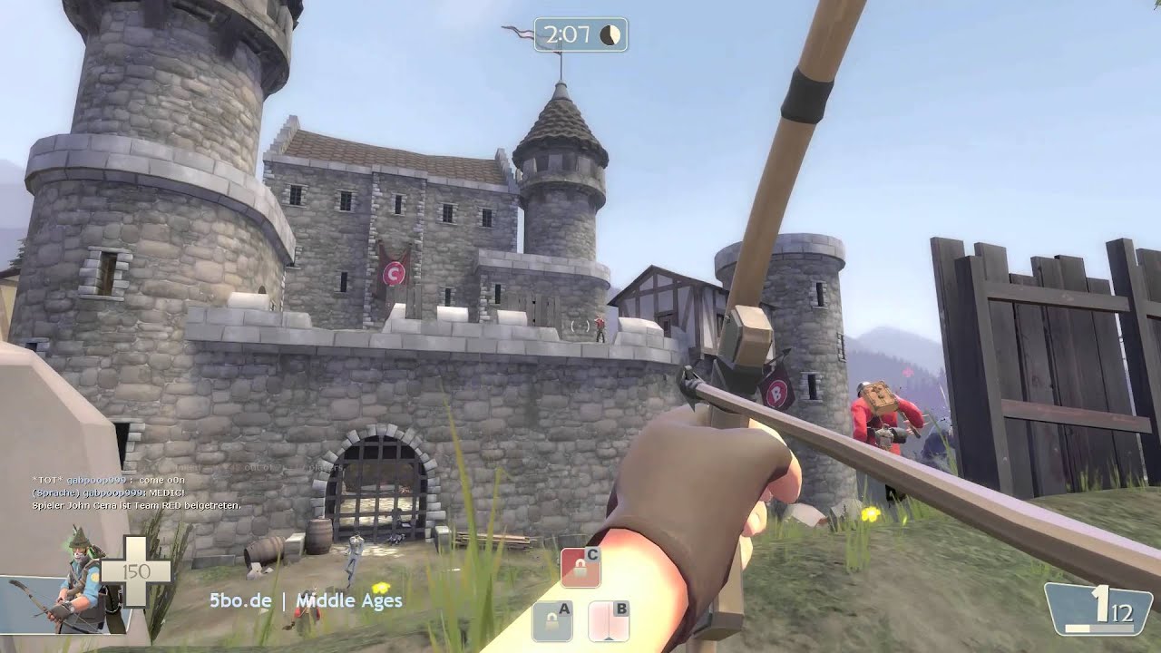 Team Fortress 2 @ DeGroot Keep @ Medieval mode *1080p* - YouTube