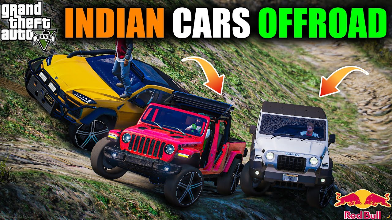 GTA 5 : GOING TO LEH LADKAH IN SNOW FALL WITH JEEP RUBICON AND JIMMY ...