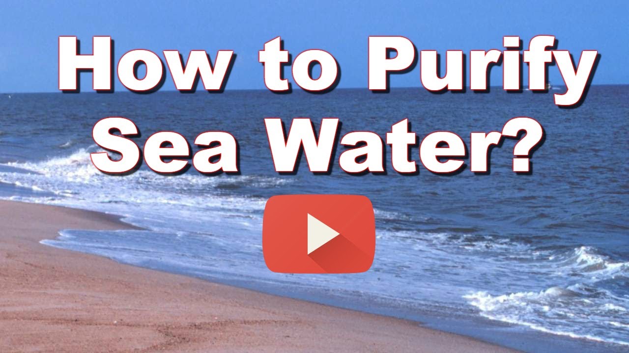 how reverse osmosis water system purify sea water? - YouTube