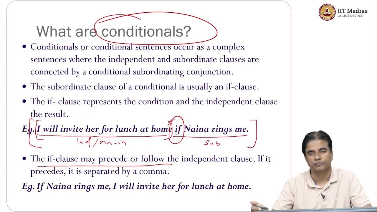 Conditionals in English: Structure and function - YouTube