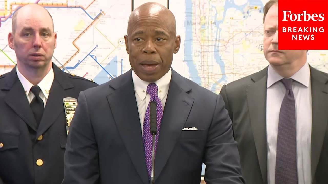 JUST IN: NYC Mayor Eric Adams Discusses Steps To Bolster Public Safety ...