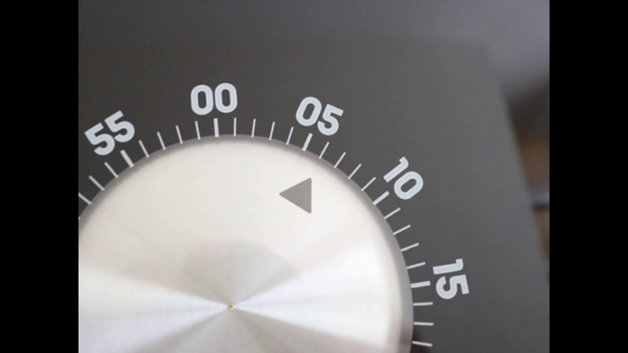 DOUBLE DIAL Wall Clock FULL FUNCTIONING 16 1 Inch LARGE Electric GLASS and METAL - YouTube