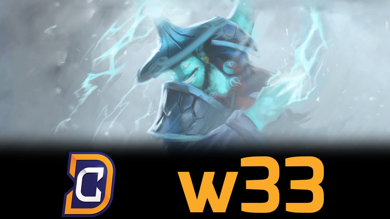w33 Storm Spirit - Ranked Match Gameplay DOTA 2 - YouTube