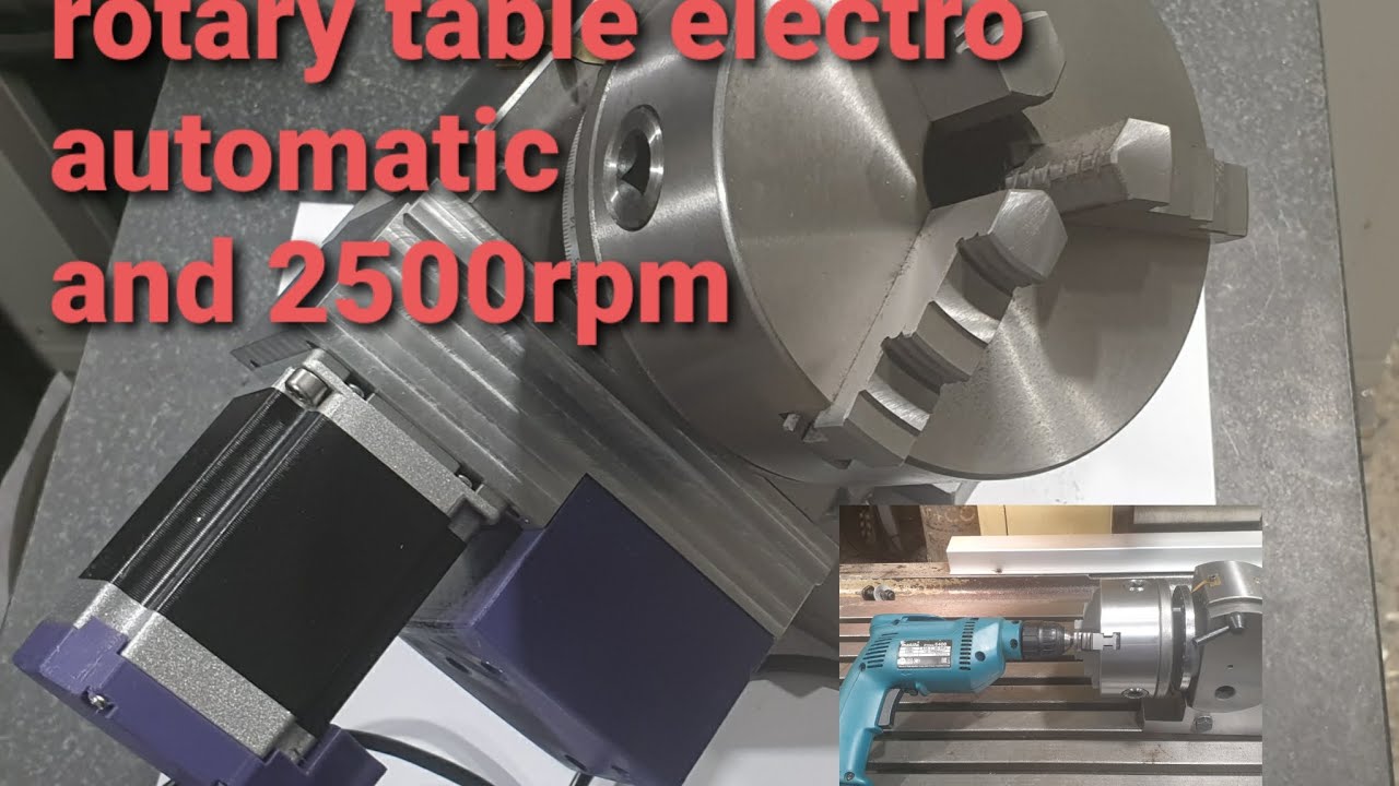 BS-0 rotary table with independent controller. Deep modernization - YouTube