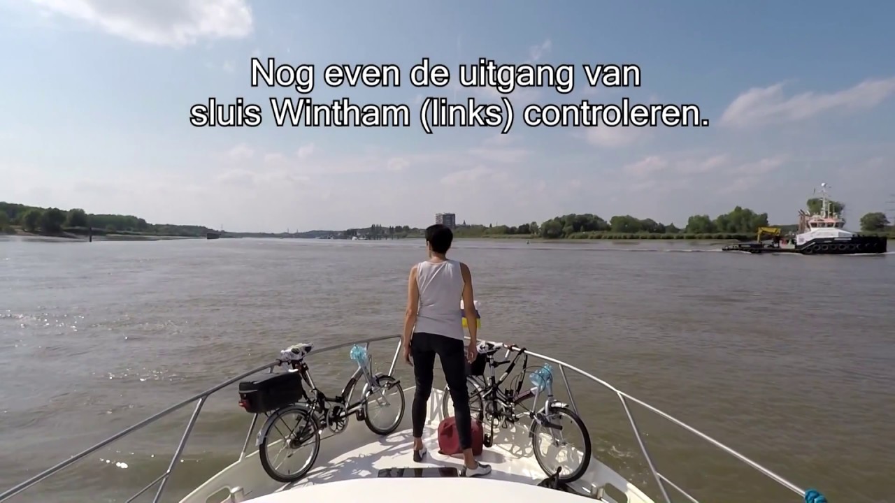 Varen over de Schelde naar Gent - YouTube