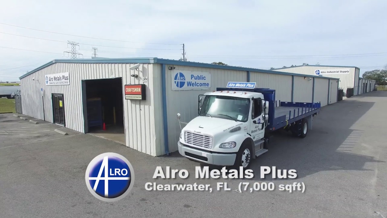 Alro Metals Outlet, Clearwater, Florida - Location Tour - YouTube