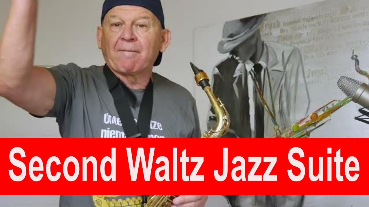 "Second Waltz" Shostakovitch ALTO Saxophon Solo Backingtrack Notes ...