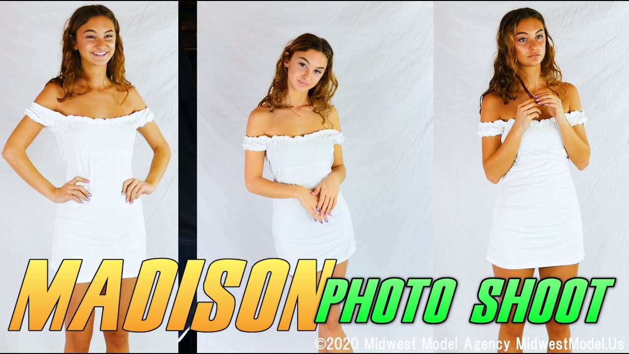 Madsion - White Dress - One in a Million - Midwest Model Agency - YouTube
