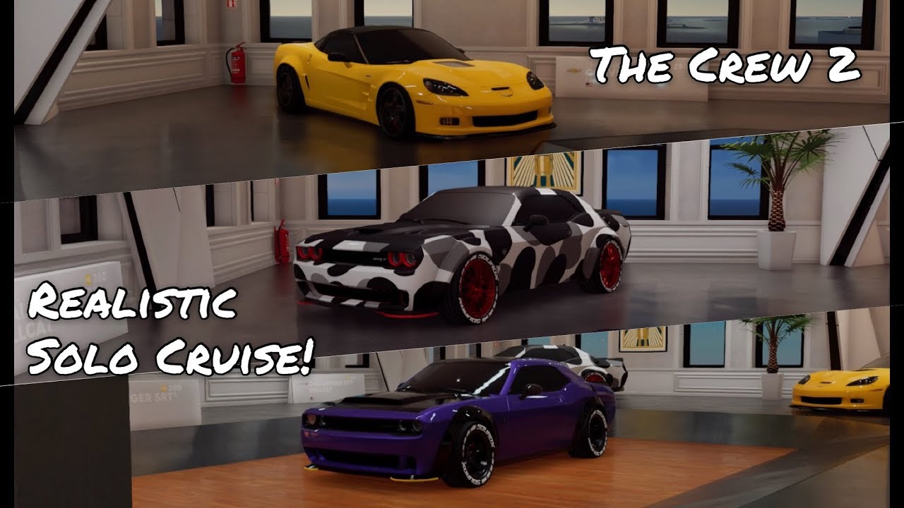 The Crew 2| Solo Realistic Cruise + Car Meet/Drags! - YouTube