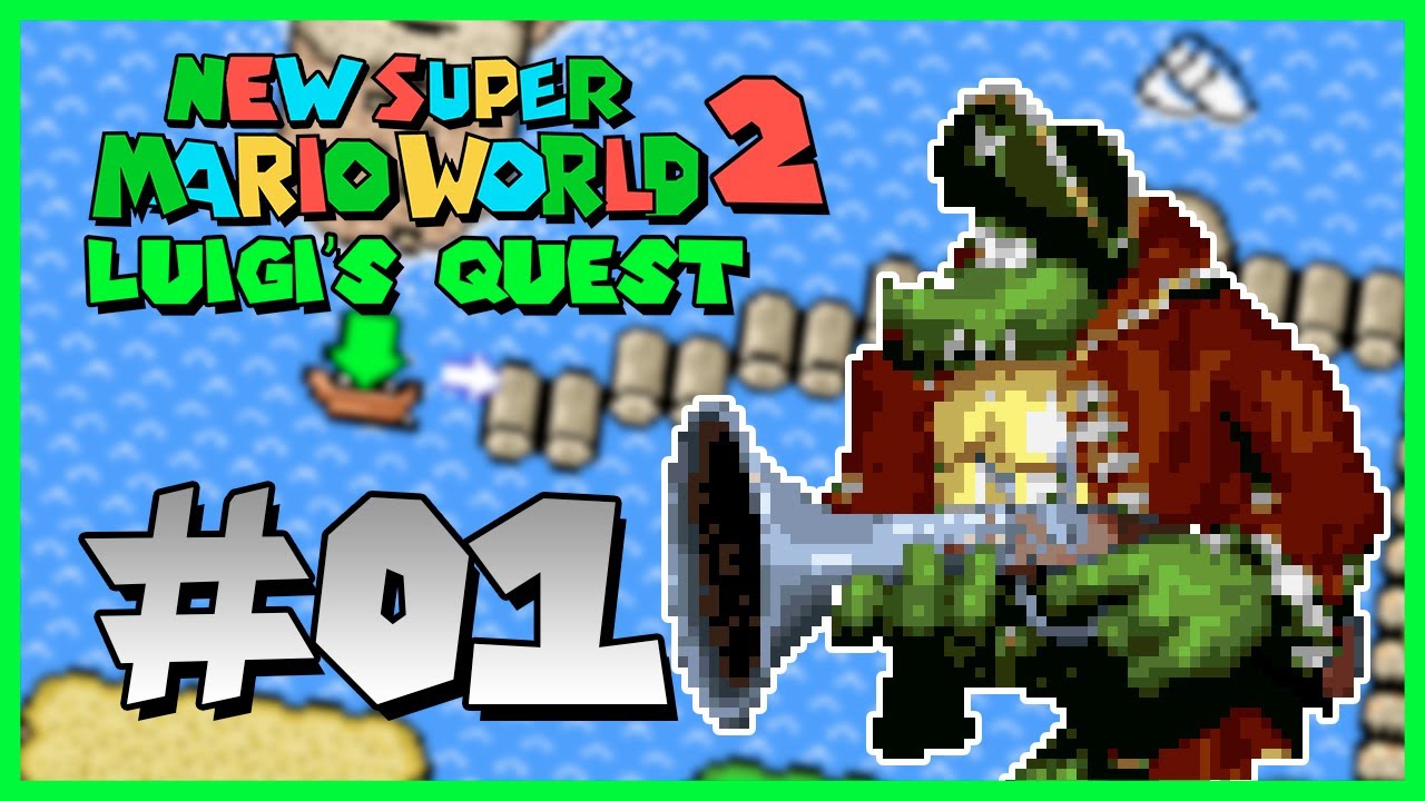 New Super Mario World 2 Luigi's Quest #01 World 1 (No Commentary) - YouTube