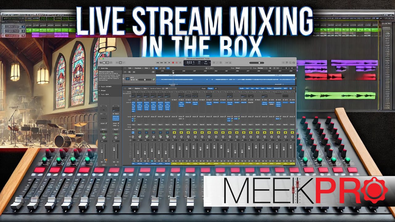 Live Stream Mixing in the Box: Using Logic Pro with Minimal Plugins ...