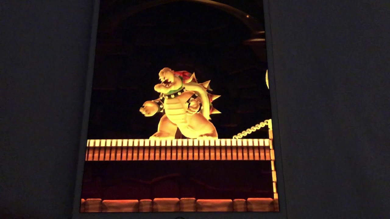 MARIO VS BOWSER!!! Super Mario Run!!! game over - YouTube