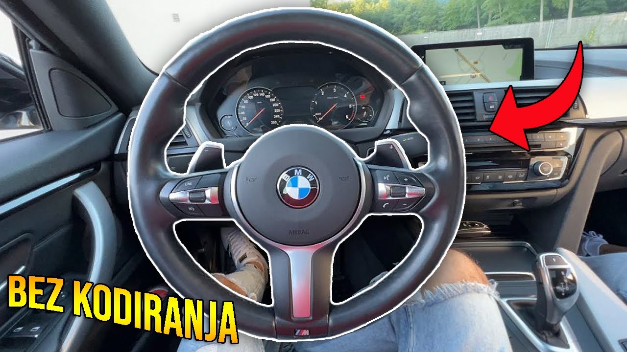 KAKO UGRADITI BMW M RETROFIT VOLAN *bmw f serija - BMW F36* - YouTube