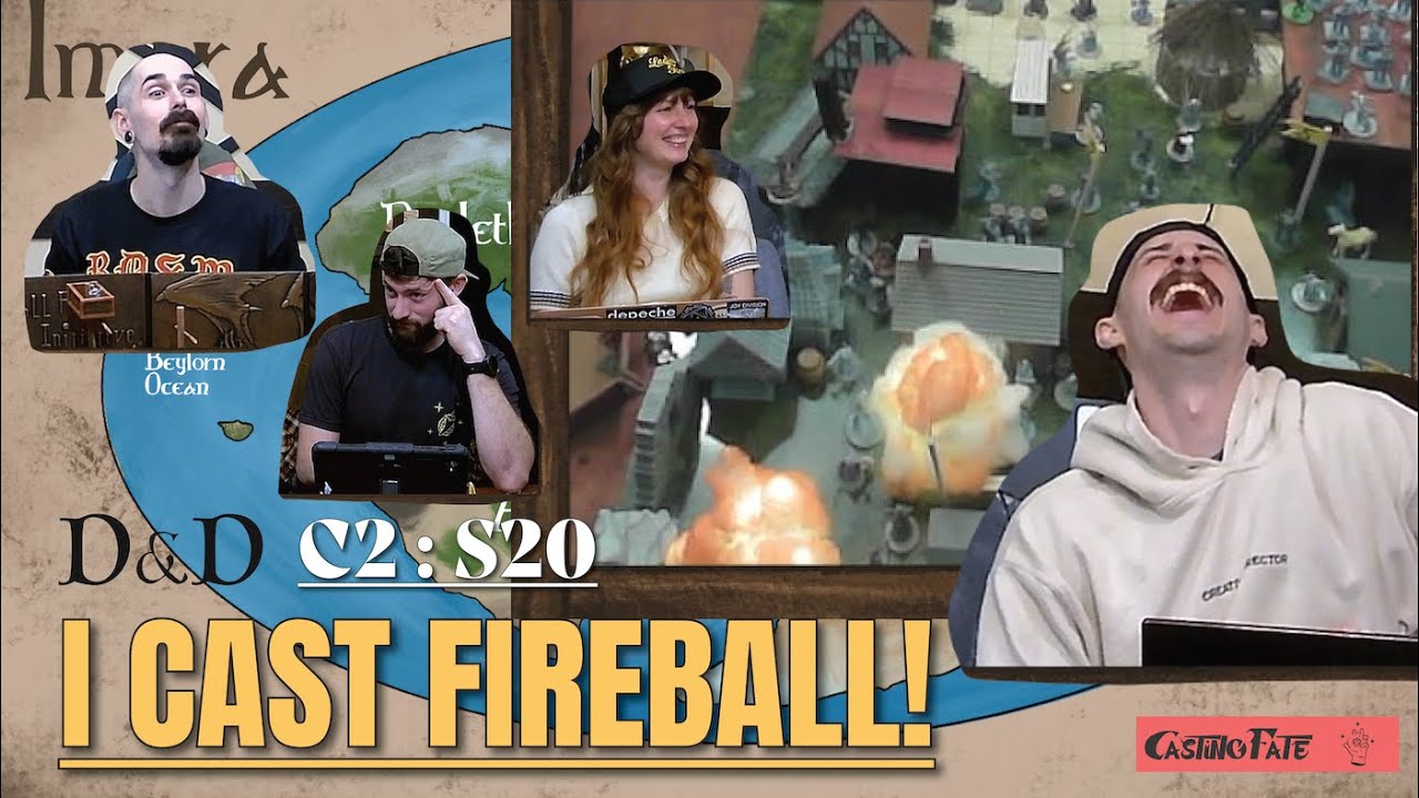 I Cast Fireball! - S20: C2 D&D - YouTube