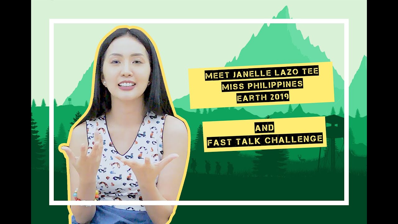 Interview & Fast Talk with Janelle Tee Miss Philippines Earth 2019 ...