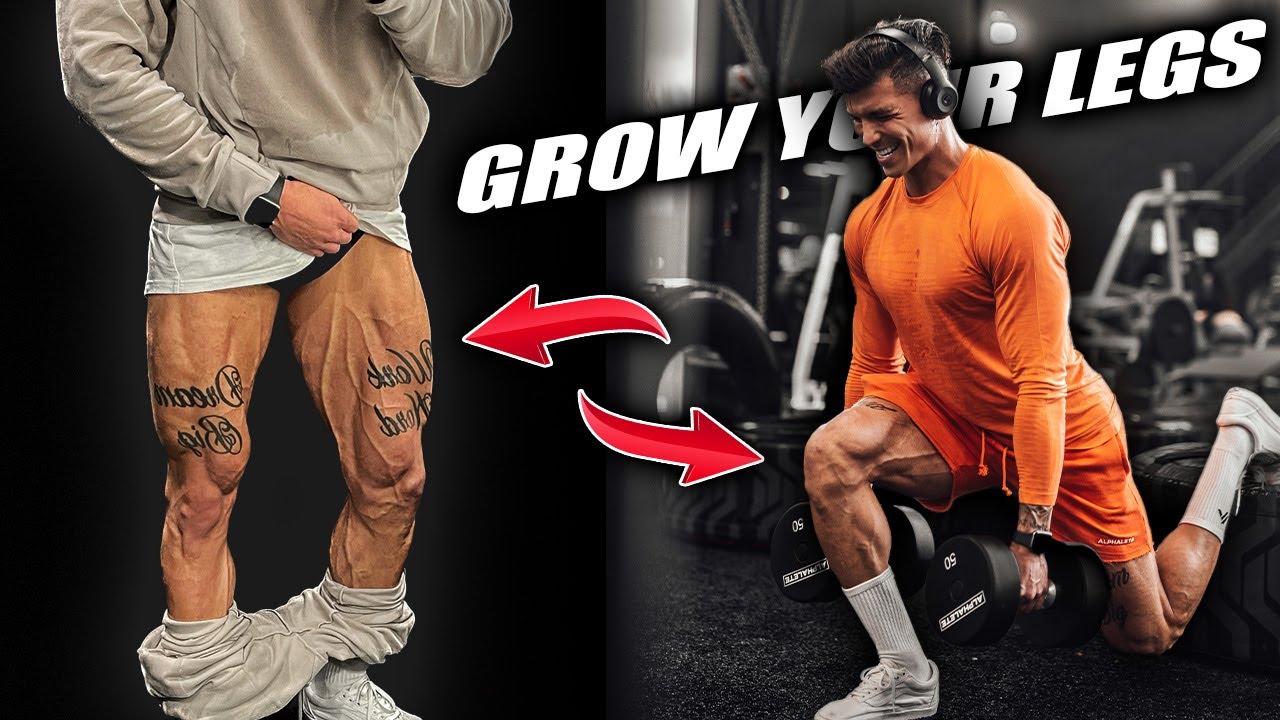 HOW I GROW MY LEGS - FULL WORKOUT & TIPS - YouTube